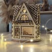 Santa Claus House - Laser Cut File, SVG Plan for Glowforge and Cutting ...