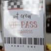 Race Car VIP Pass, Editable Pit Crew Passes Template, Vintage Racing ...
