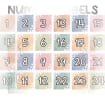 Printable Number Labels, Classroom Calendar Numbers, Boho Neutral ...