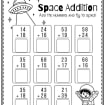 Space-themed Math Worksheets | Addition - Subtraction Practice | With ...