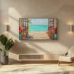 View From Window Frame TV Art Bundle Famous City View Digital Download ...