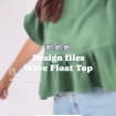Wave Float Top - PDF Sewing Pattern - Etsy
