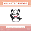 Panda Waving Animated Emote: Twitch, Discord, Youtube (GIF) - Etsy