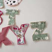 5 Inch Block Fabric Alphabet Letters (A-Z) and Numbers (0-9) - Digital ...