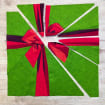 Wrapped Red Bow FPP Pattern--paper Piecing Quilt Block - Etsy