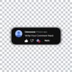 Youtube Comment Animation Template - Etsy