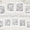 William Morris Coloring Pages, Vintage Coloring Printable, Florals ...