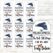 Polar Express Gift Tags, Merry Christmas Tags, Polar Express Treats ...