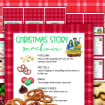 Christmas Story Snack Mix Printable, Nativity Story Snack Mix Gift Tags ...