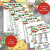 Italian Food Game Bundle, Pasta Dinner Party Games, Pasta Party Trivia ...