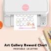 Kids Reward Chart Printable, Reward System, Art Gallery Behavior Reward ...