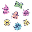 Atomic 1950s Starbursts & Doodads - Mid Century Modern Clipart - 18 ...