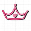 Princess Tiara - Machine Embroidery Design, Embroidery Designs, Machine ...
