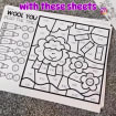 Telling Time Color by Number Worksheets, Math Coloring Pages, Color by ...