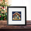 Classic Nativity Scene Folk Art Cross Stitch Pattern PDF. Traditional ...
