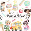 Back to School Clipart Pack, Classroom Clipart, Teacher Appreciation ...