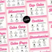 Bakery Care Cards Bundle, Editable Cake Care Card, Printable Cookie ...