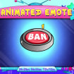 Ban Button Animated Emote: Twitch, Discord, Youtube (GIF Digital ...