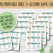 Christian Bible 5 Second Game | Bible Edition 5 Second Game | Bible ...