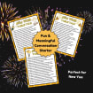 New Year Table Talk | 60 Icebreaker Questions (digital Download) - Etsy