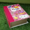 Book Box Template, Canva Editable Treat Book Box, Teacher's Day Gift ...
