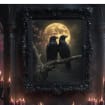 Raven Couple Wall Art Print, Gothic Romantic Crow, Dark Forest Decor - Etsy