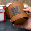 Custom Engraved Leather Can Coolers for Groomsmen Gift, Wedding Party ...