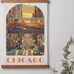 Chicago Wall Art, Chicago Print Gift, Retro Chicago Poster, Chicago ...