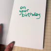 Chit, Do It Lady! Birthday Card Template, Printable PDF and JPG File to ...