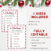 Christmas Roll a Snowman Game | Editable Canva Template | Fun Dice ...