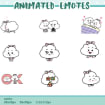 Cute Cloud Animated Emote, Cloud Twitch Emotes, Cloud Discord Emotes ...