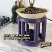 Conduit Plant Pot Unique, 3D Printed Planter, Planter With Drainage ...