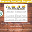 Custom Name Tracing Sheet Handwriting Practice Personalized ...