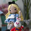 SET 2 in 1: Crochet Pattern for Doll Alice and Rabbit PDF English ...