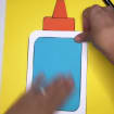 Glue Bottle Name Craft Activity Back to School | Preschool Name Craft ...