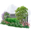 Pre-made Landscape Design for Full Shade or Partial Shade Garden a Plant Combination to Brighten ...