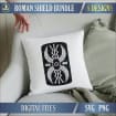 Ancient Rome Legion Shield SVG PNG | Roman Legionary Scutum Parma ...