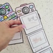 Printable Paper Camera Craft for Kids | End-of-year Memory Activity ...