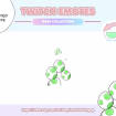 Animated Egg Rain Drop Yoshi Island Super Mario Bros Cute Kawaii Emote ...
