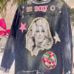 Dolly Parton Cropped Jean Jacket - Etsy