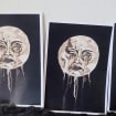I Miss You, the Lady in the Moon, to the Moon, Crying Moon, Full Moon ...