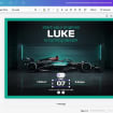Mercedes Formula 1 Birthday Invitation: Race Car Party, Editable ...