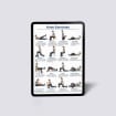 Knee Exercises Chart, Knee Friendly Exercises Poster, Printable ...
