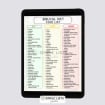 Biblical Diet Printable, Biblical Food List, Eat Limit Avoid Chart ...