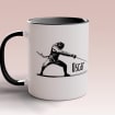 Custom Fencing Mug, Fencing Team Gift - Etsy