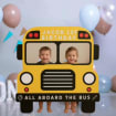 School Bus Birthday Photo Booth Prop: Custom Kids Party Decoration - Etsy