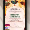 Custom Digital Mehendi Invitation: Editable Desi Wedding E-card ...