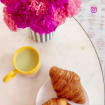 Le Croissant Print | Food Art, Bakery Art, Croissant Art, French Art ...