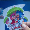 SONAMY BOOM !! 3” Vinyl SONIC Stickers !! - Etsy