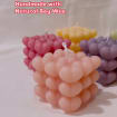 Heart Bubble Candle | Heart Stack Candle | Custom Handmade Candle - Etsy